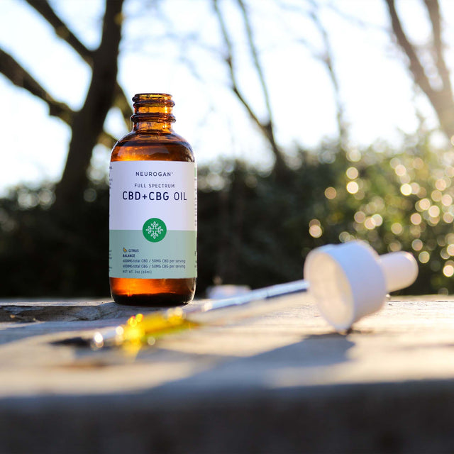 Олія Neurogan CBD CBG 12000 мг цитрус - EcoDrops